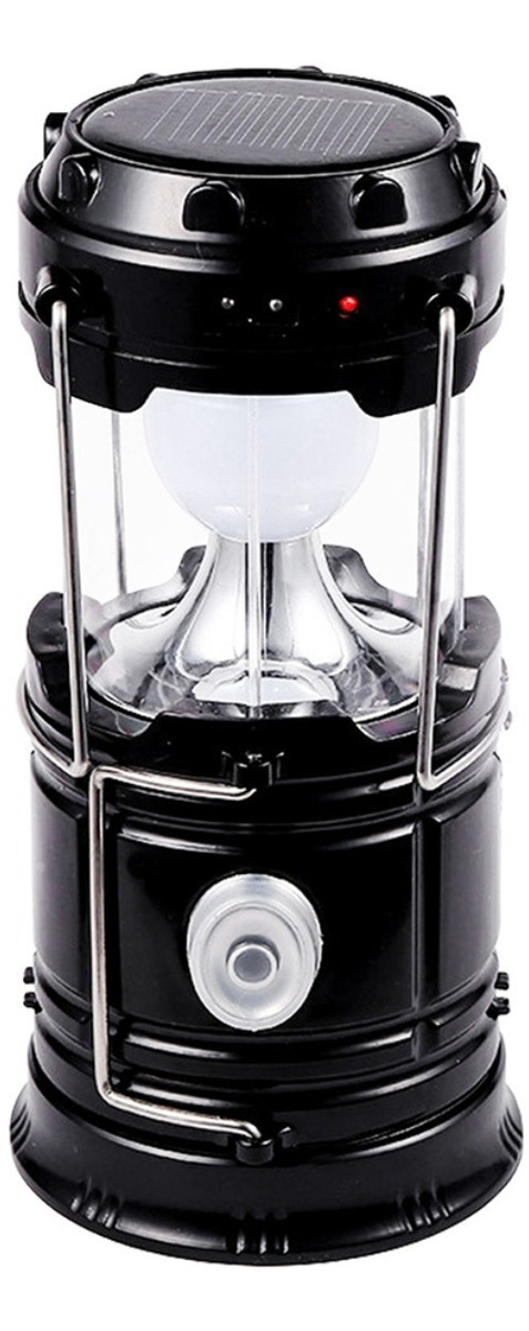 Linterna Farol Led Solar Lampara Camping Usb 2 En 1 - Iluminarás