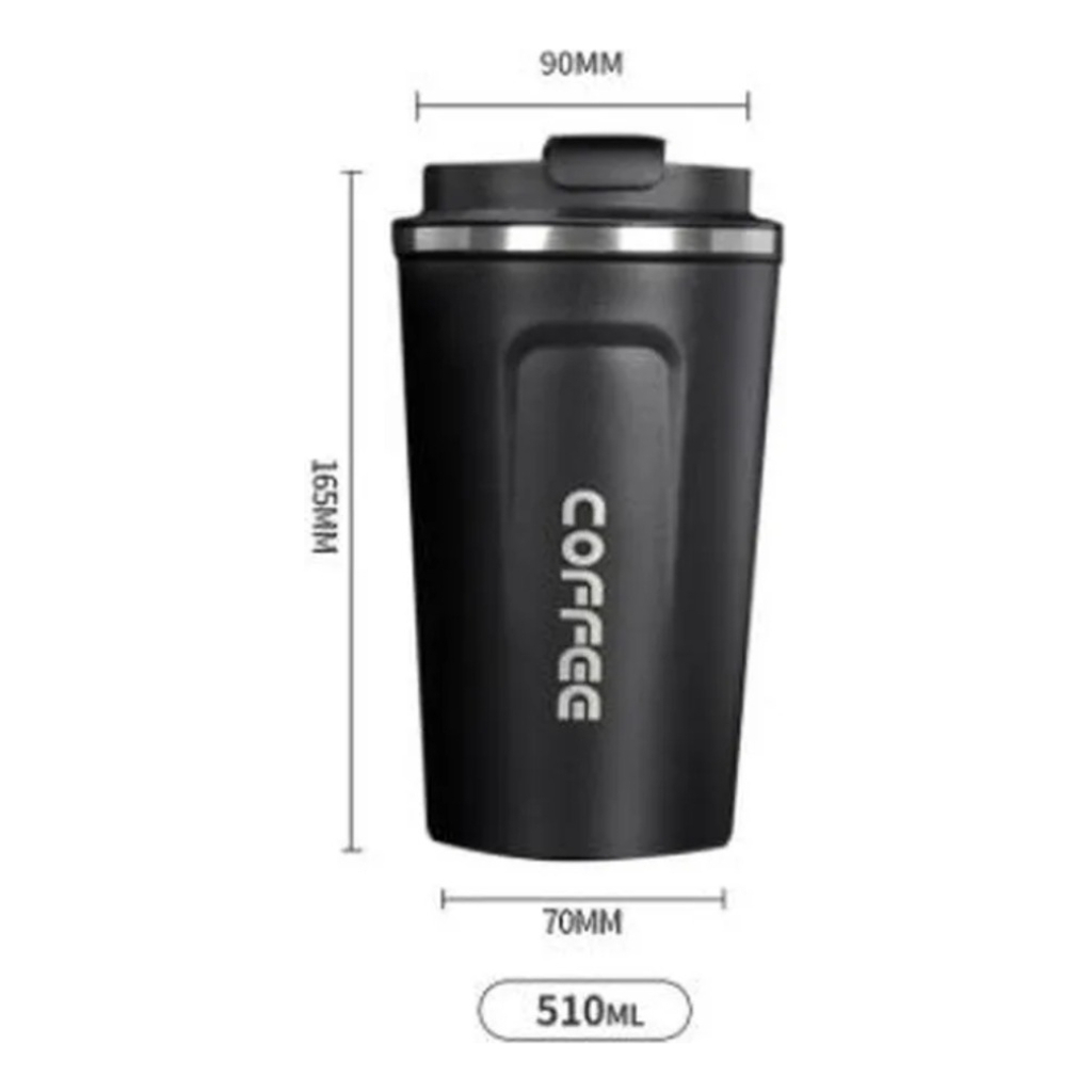 Vaso Térmico Mug 510ml Con Tapa Taza Jarra Excelente Calidad - Iluminarás